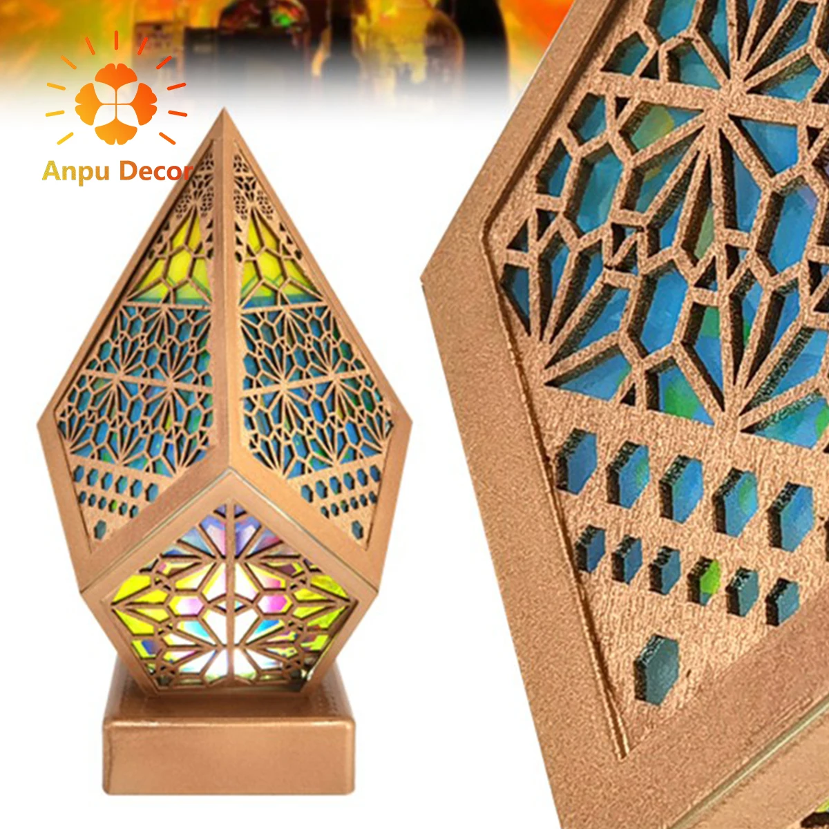 Hot Popular Modern Custom Design Outdoor Decoration Light Metal Art ...