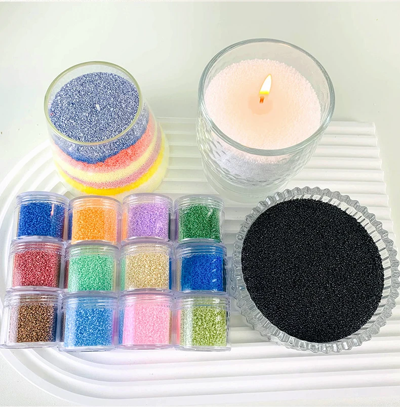 Wholesale Luxury Natural Non Toxic Pearled Palm Wax Candles