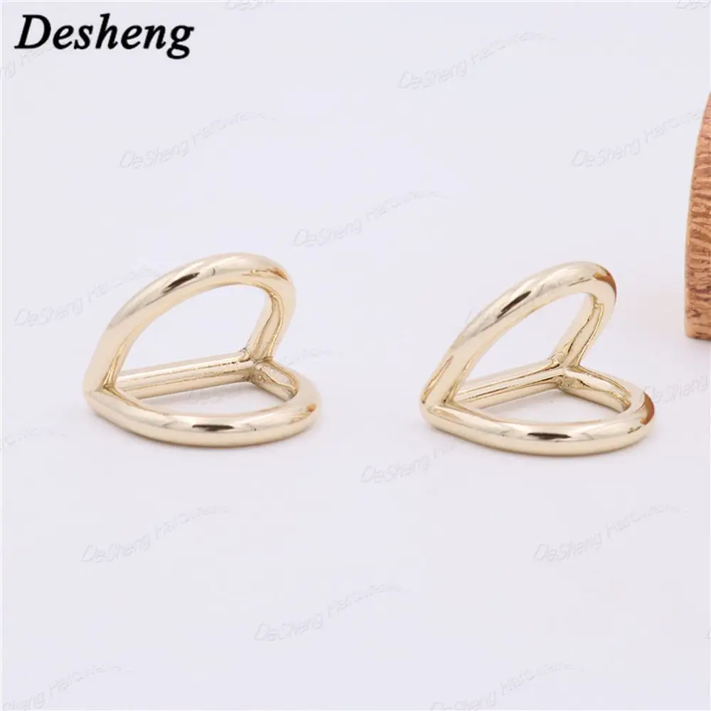 Customize Bag Making Hardware Round Wire D Ring Buckle Metal Double D ...