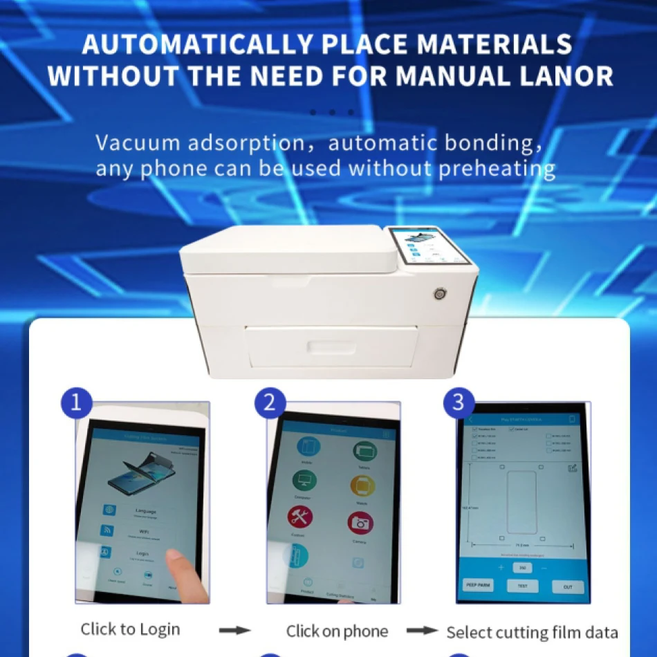Alibaba.com: Smart Mobile Cell Phones Hdrogel TPU Screen Protective ...