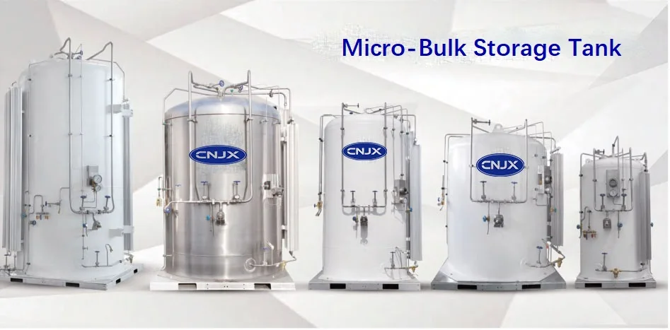 Micro-bulk Storage Tank Vessel for LOX LIN AR LNG LCO2| Alibaba.com