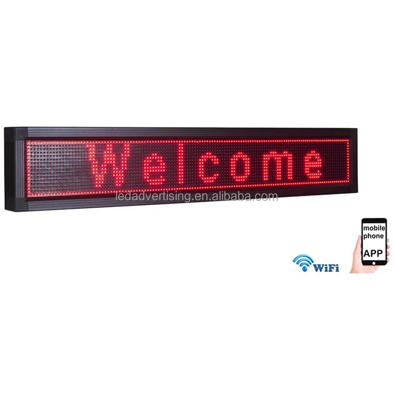 Customizable P10 LED Display Sign - Full Color & Programmable