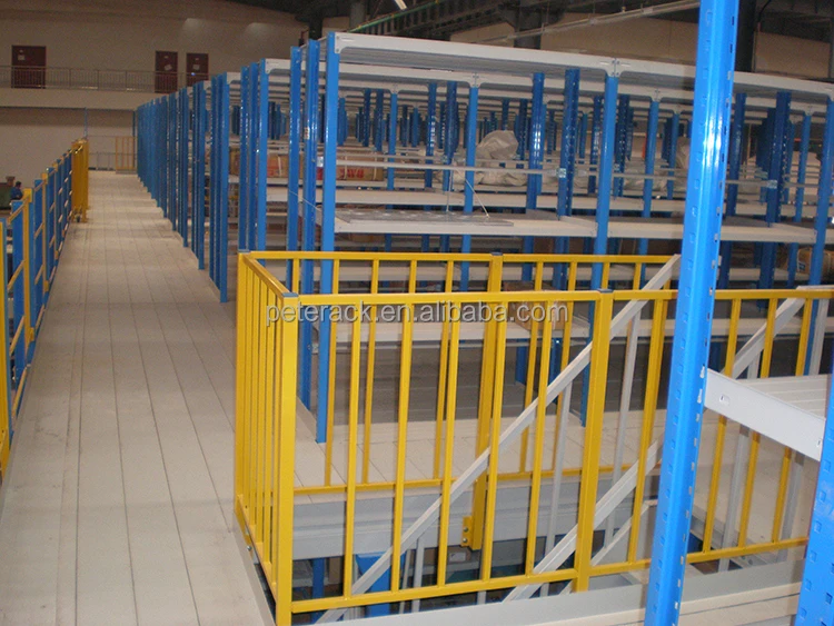 Stacking Racks & Shelves Warehouse Rack Mezzanine Ladder Mezzanine Rack ...
