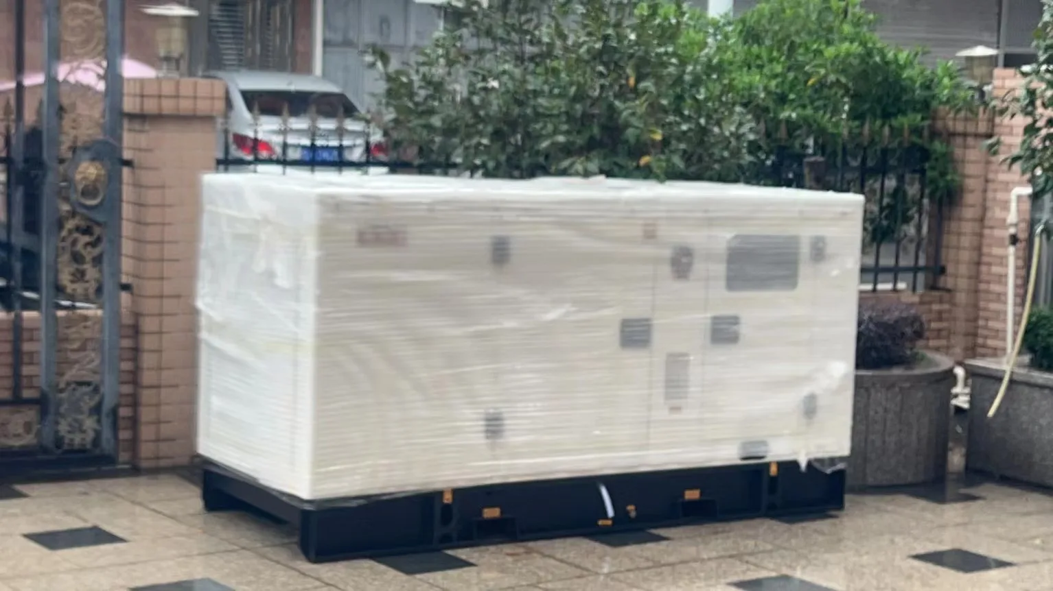 Electric Genset Water Cooled Soundproof Box For Trailer Silent Diesel ...
