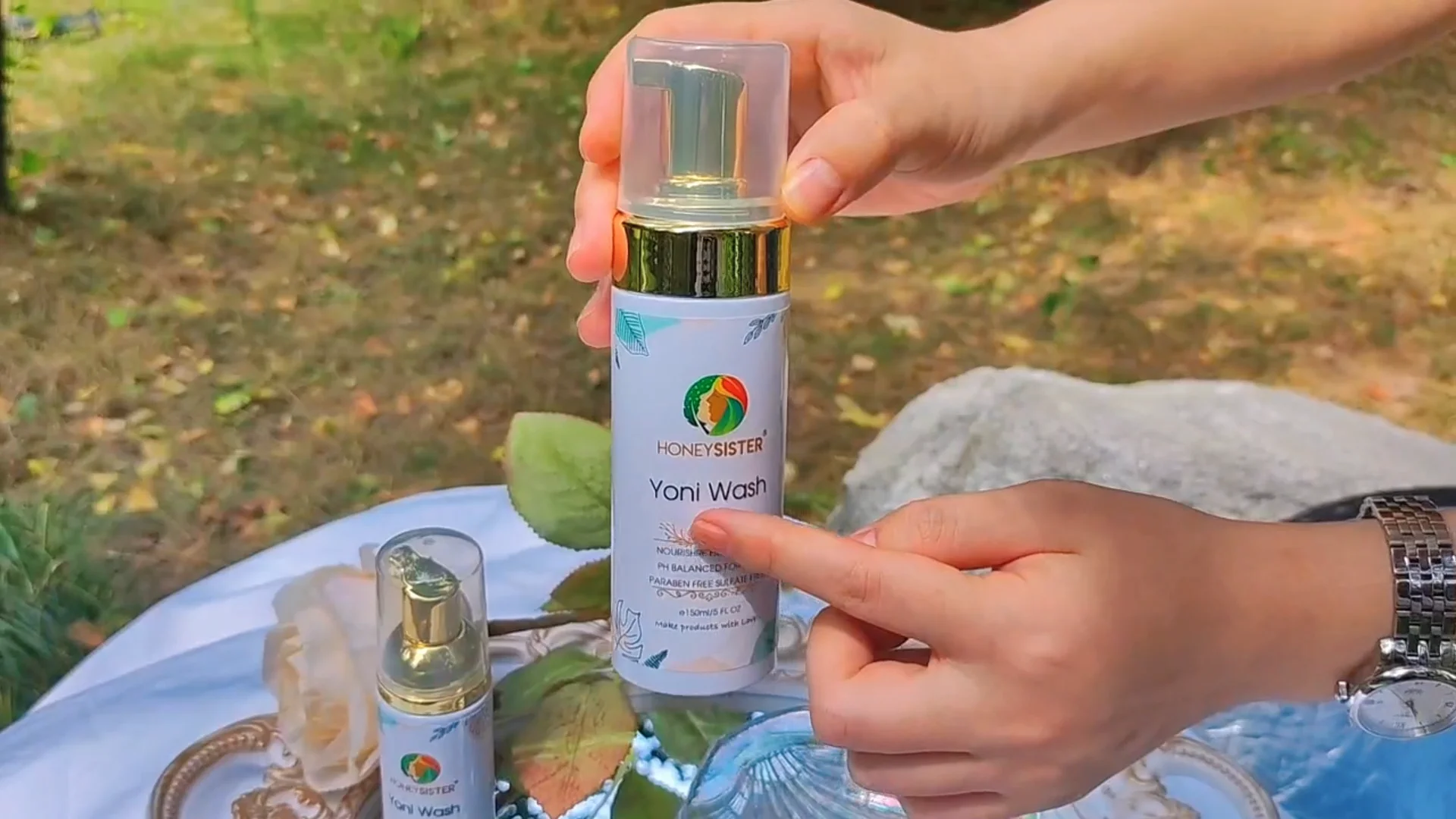 Herbal Feminine Vaginal Wash Female Hygiene Vagina Genital Foam ...