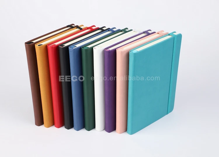 High Quality Business Office Lined Personalized Printed Note Book Pu ...