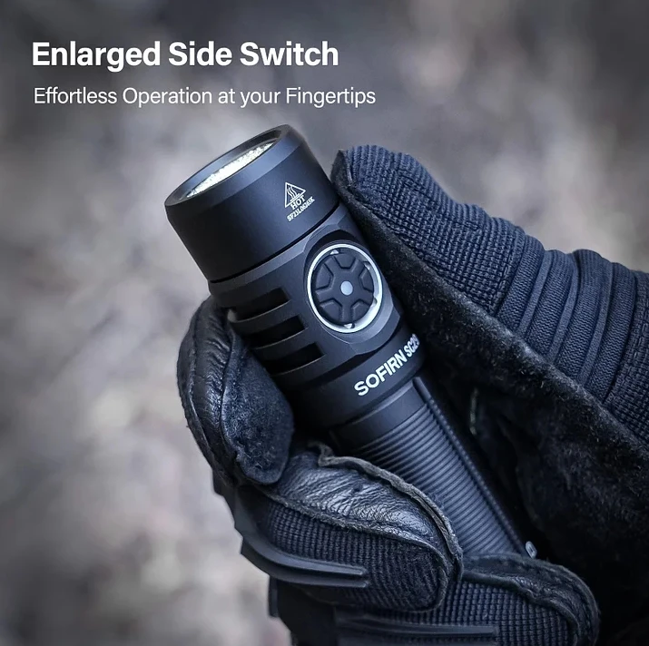 Sofirn 3000lm Xhp50b Led Type-c Rechargeable Flashlight Powerful 21700 ...