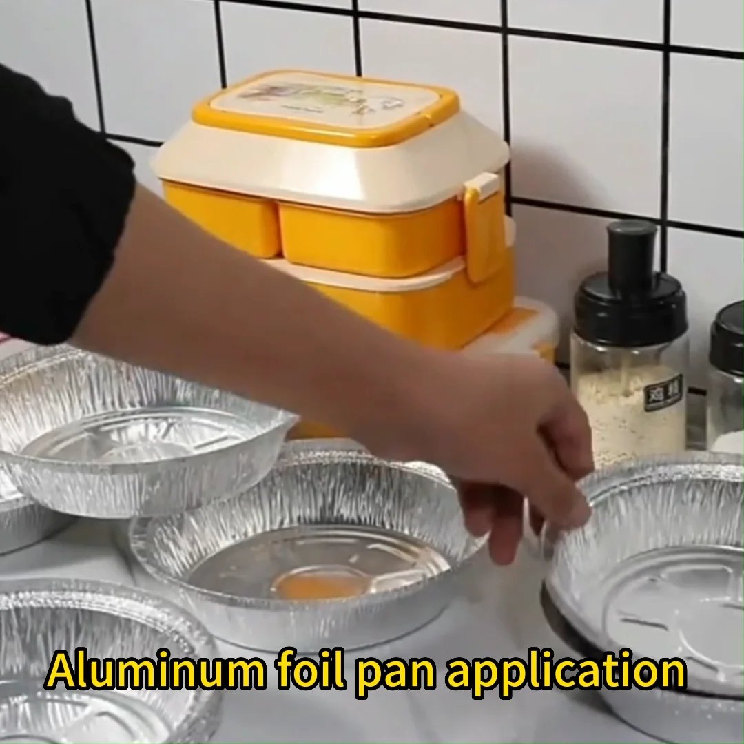 8 Inch Reusable Disposable Pie And Pizza Roasty Baking Round Aluminium ...