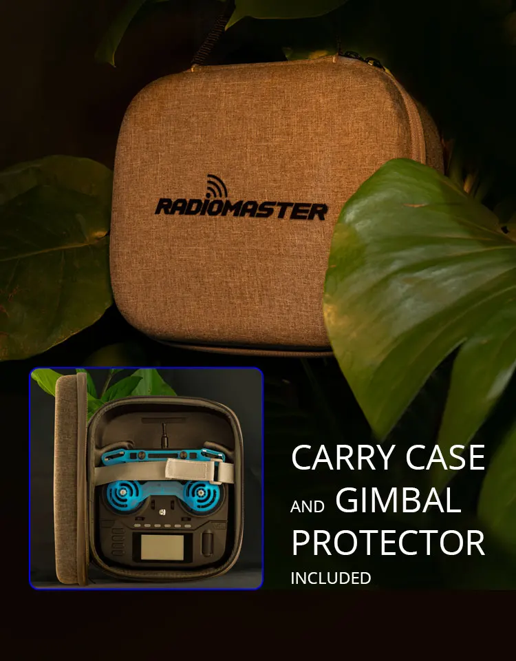 Radiomaster Boxer 2.4g V4.0 16ch Hall Gimbals Transmitter Remote ...