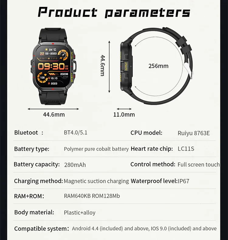 Waterproof Y13 Smartwatch - Fitness & Daily Health Assistant