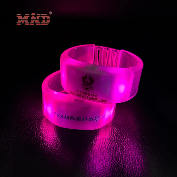 13.56mhz Nfc Remote Controlled DMX Rfid Led Bracelet Wireless Activity ...