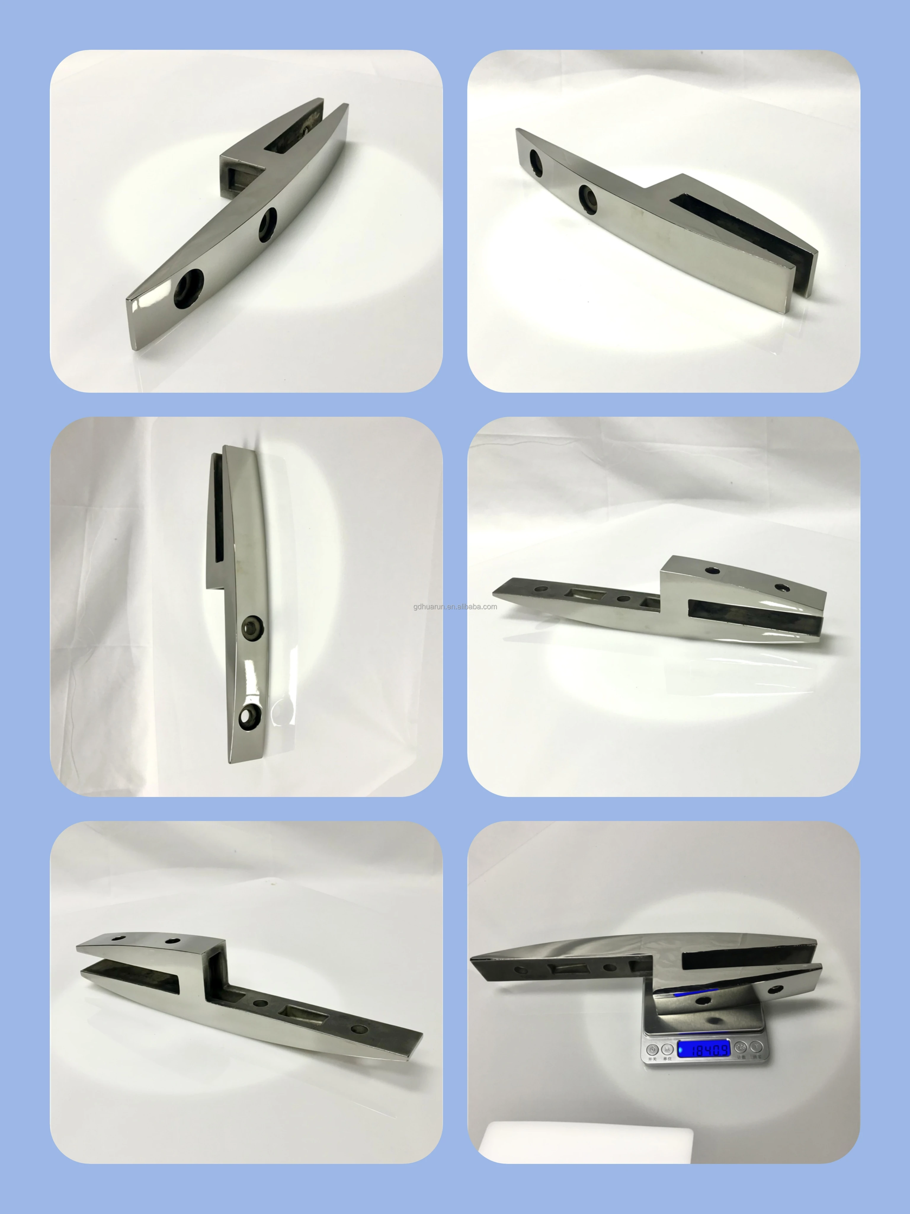 Stainless Steel Frameless Side Mounted Glass Railing Spigot - Buy Glass ...