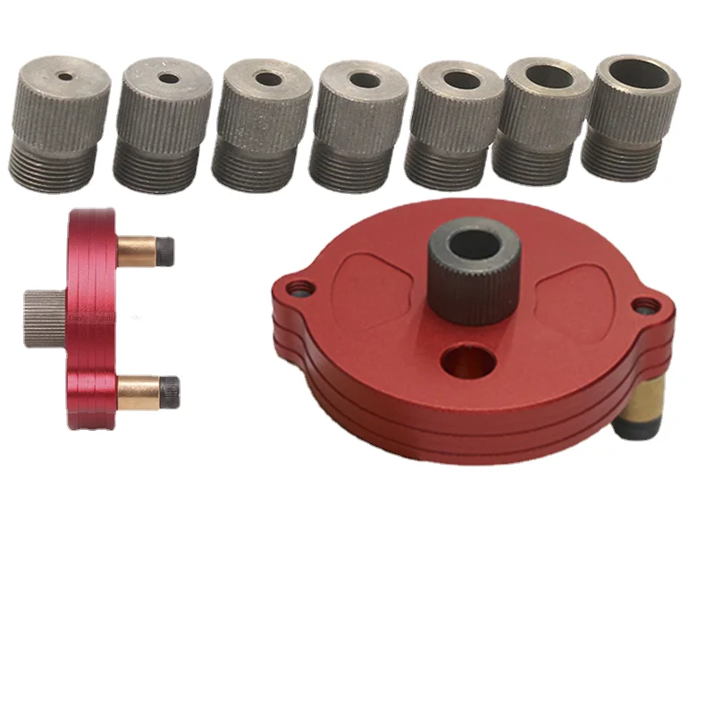 2-10mm Bushing Dowel Jig Kit Self Centering Vertical Drill Guide ...