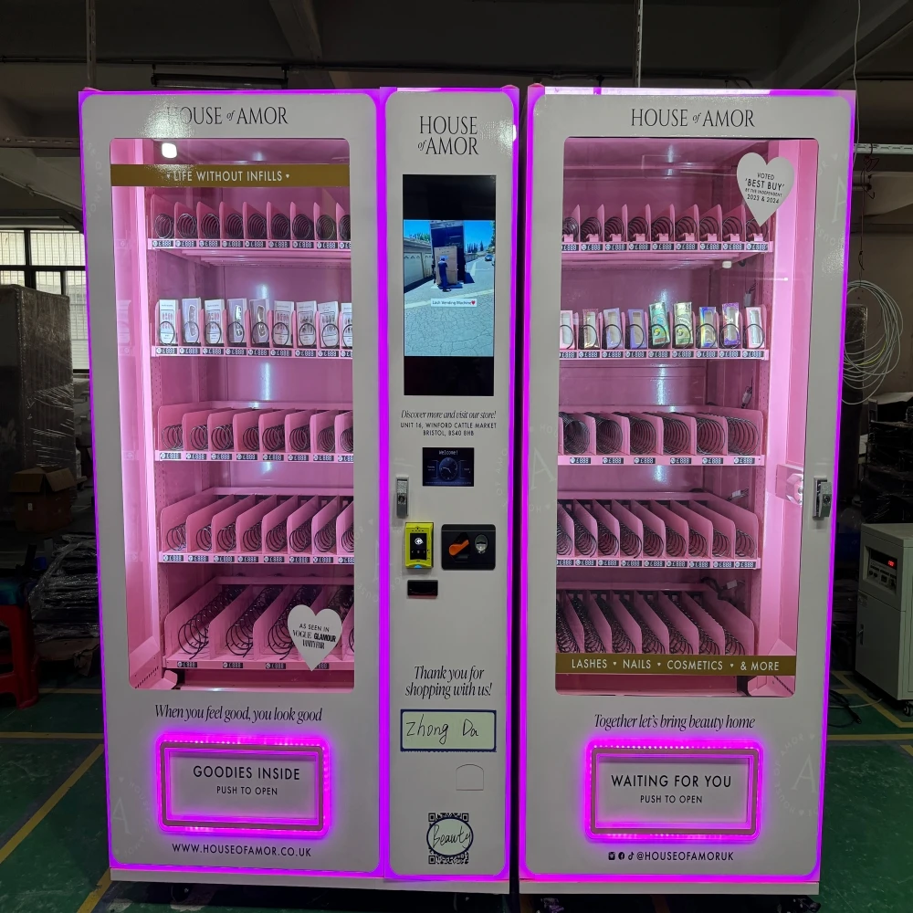 Labubu ZD High Revenue Smart Locker - Automatic Nail Blind Box Vending ...