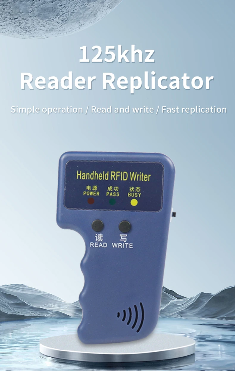 125khz Reader Replicator Read & Write T5577 Card Id Keyfobs Reader Writer For 125khz Cards Key ...
