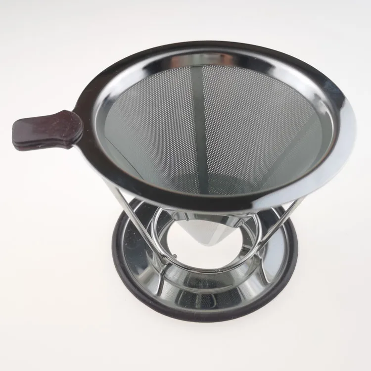 Metal Mesh Coffee Maker Stainless Steel Coffee Filter Coffee Dripper ...