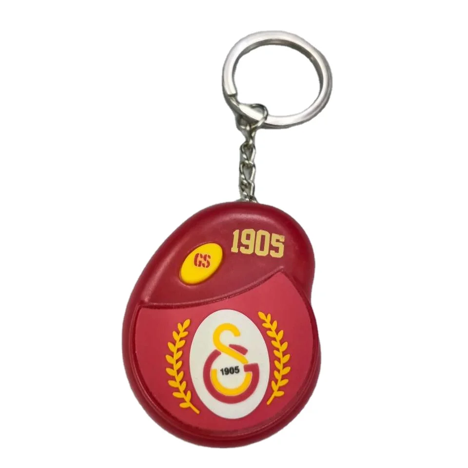 Custom Logo 6-Button Funny Talking Keychain with Sound