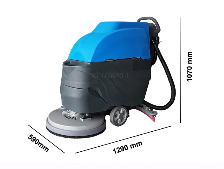 KW-510 Hand Floor Scrubber - Efficient Cleaning Solutions