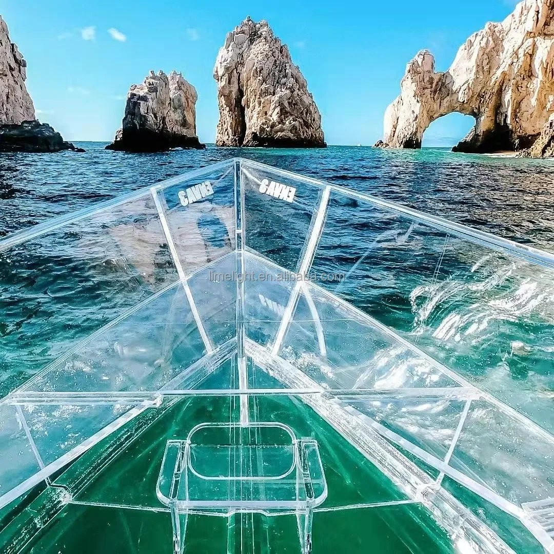 LIMELIGHT Crystal Clear Boat - Perfect for Resort Tours