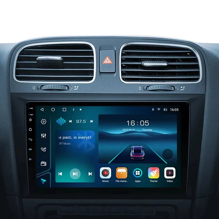 Krando 9" Car Head Unit For Volkswagen Golf 6 2008 - 2016 Autoradio ...