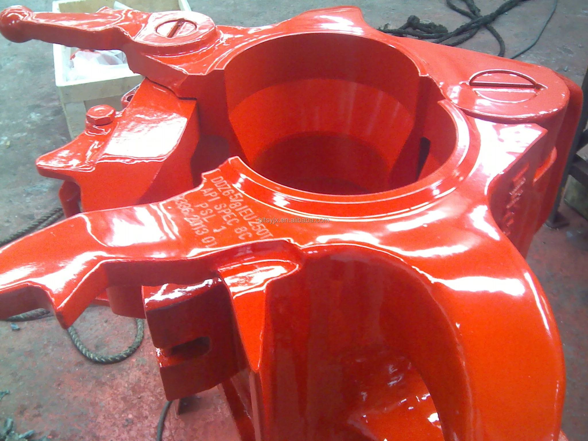 API 8C Drill Pipe Elevator 3 1/2" EU DDZ Center Latch Elevator for Well ...