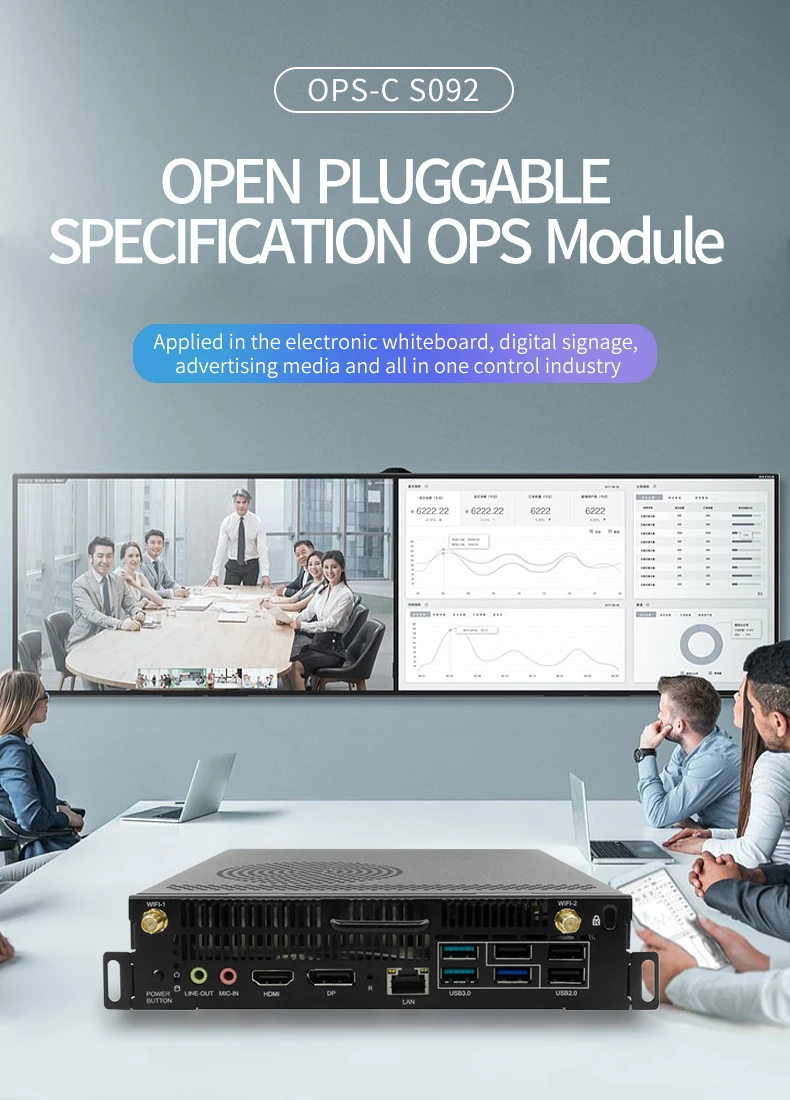 Jwipc Mini Computer Android System Industrial Computer Win10 Ops Mini ...