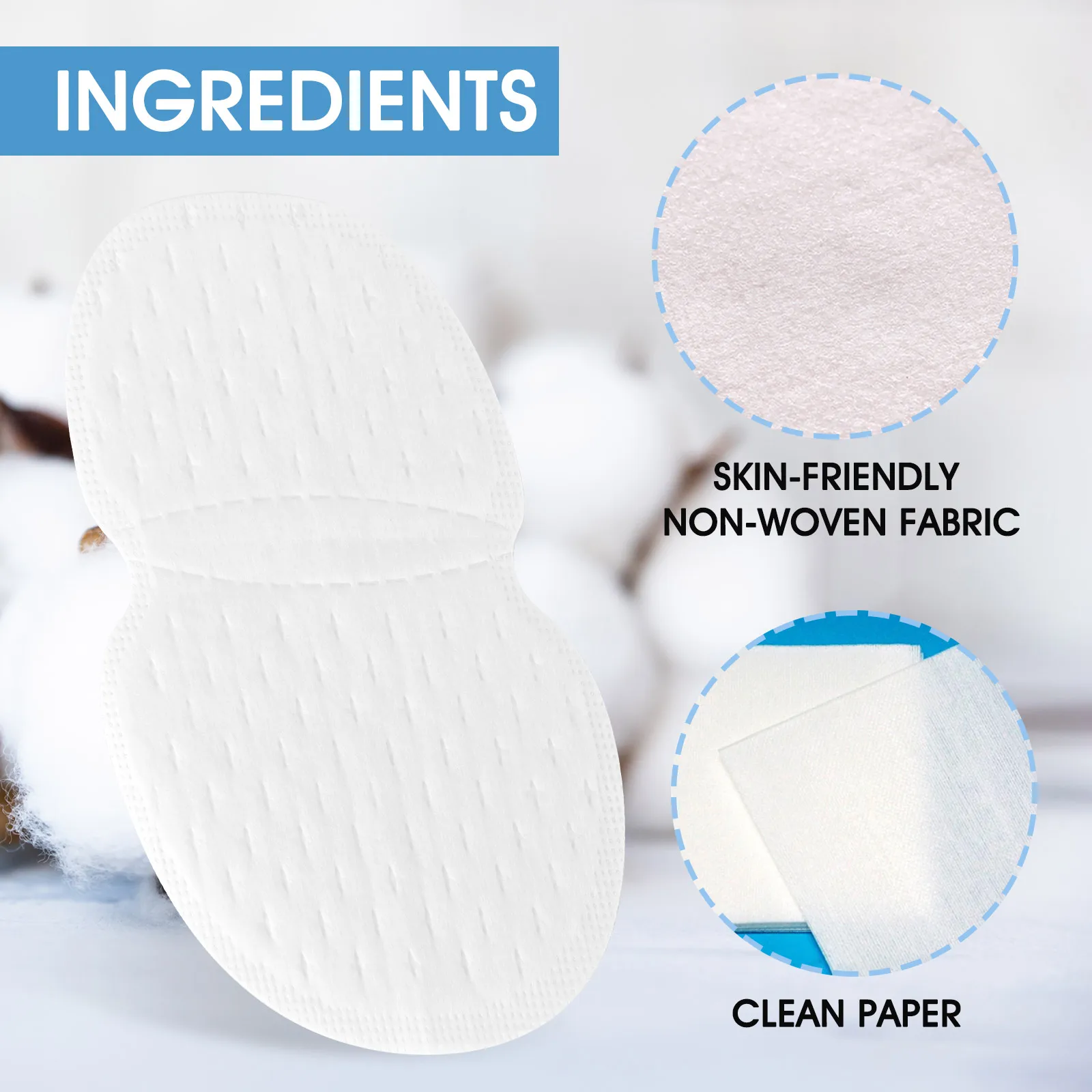 Aliver Super Absorbent Odour Concealing Cotton Disposable Absorbing ...