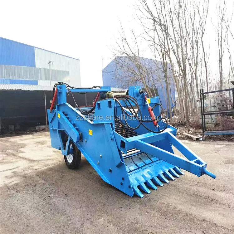 Efficient Stone Picking with Skid Steer Rock Picker Machine