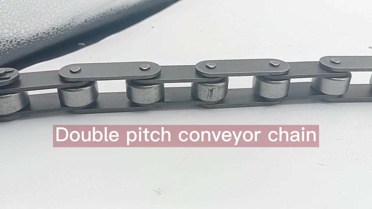 C2080 C2082 Steel Industrial Conveyor Roller Chain With Double Pitch ...