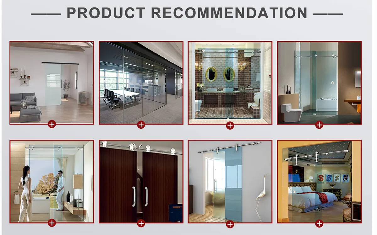 Modern Light Wall Mount Two Way Buffering Aluminum Hardware Set ...