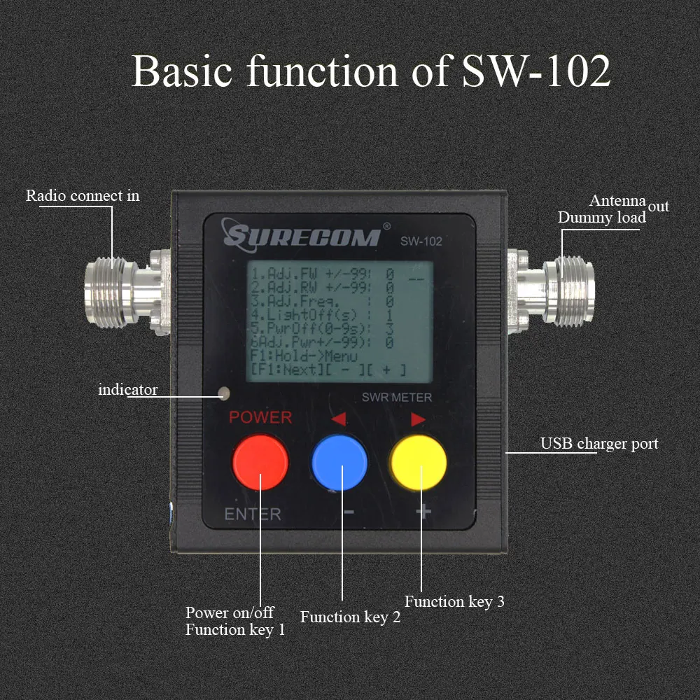 Công Suất Phản Xạ Trực Tiếp Máy Đo Kỹ Thuật Số Sw-102-vu Mới Phạm Vi C ...