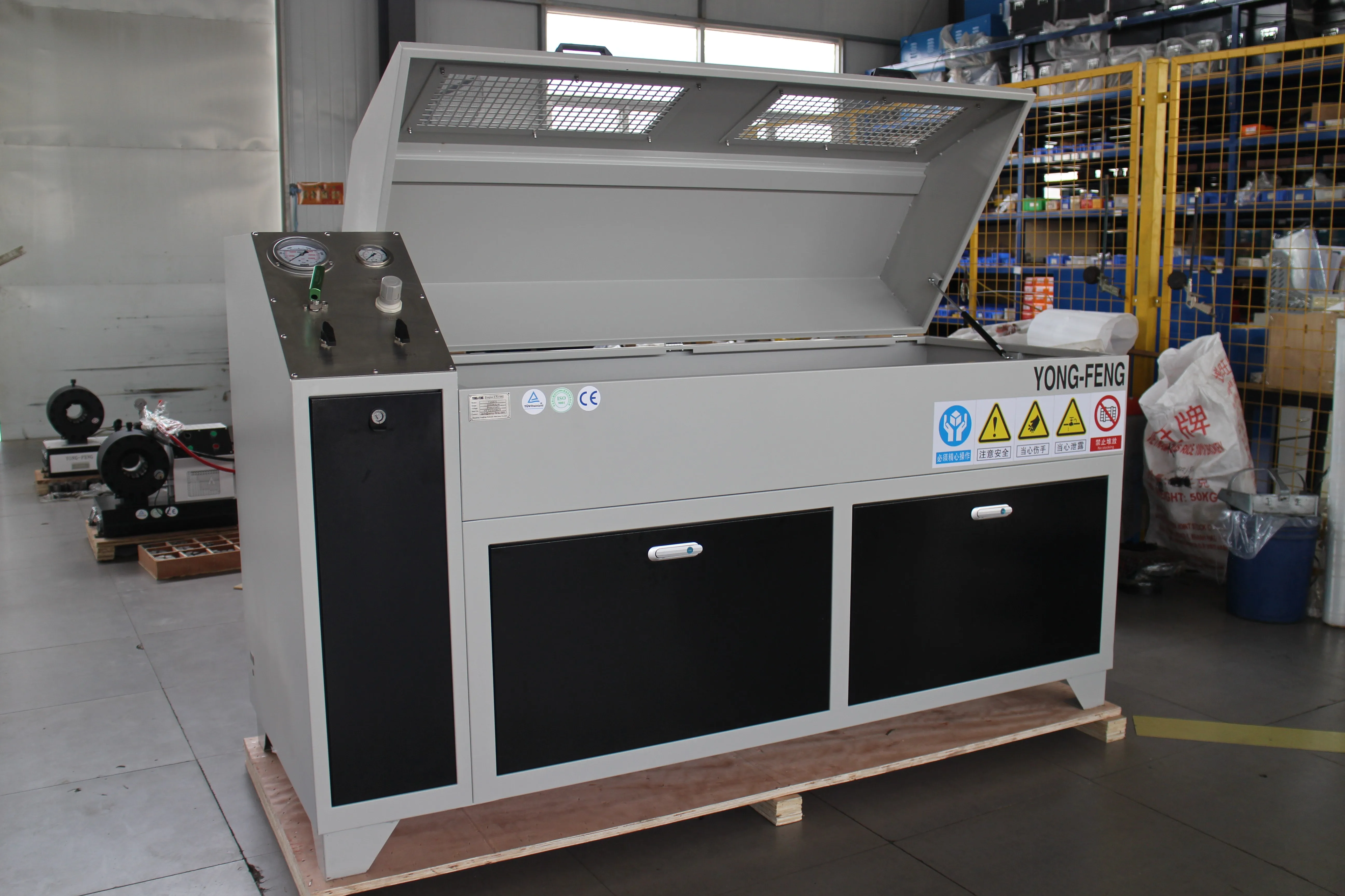 Pressure Cycle Test Stand Hydraulic Hose Burst Pressure Test Machine ...