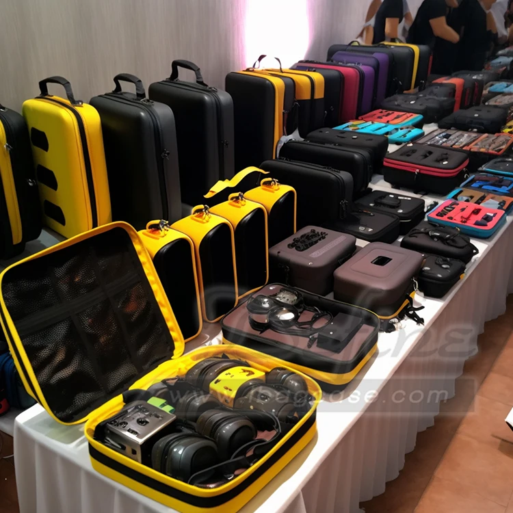 Oem Custom Logo Hard Shell Travel Storage Eva Mini Projector Carrying ...