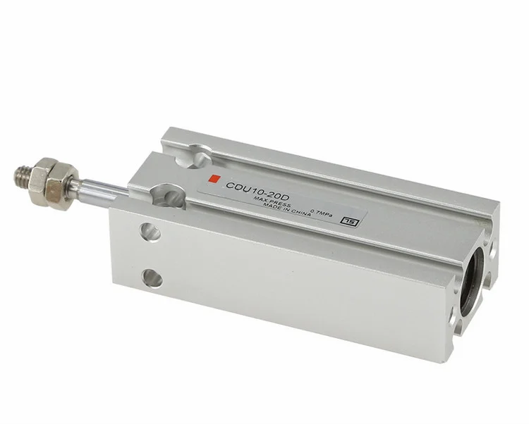 SMC TYPE CDU Pneumatic Air Cylinder CDU10-5/10/15/20/25/30/40/50D Multi Position Free Mounting ...