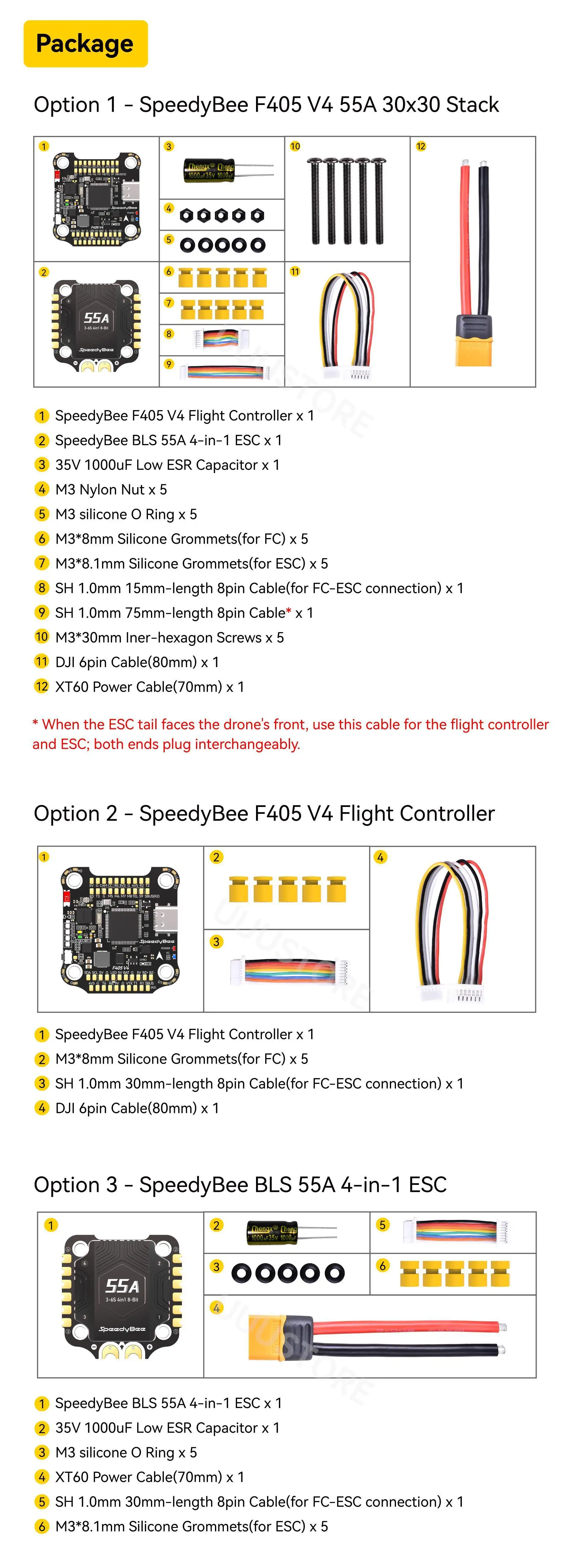 Speedybee F405 V4 3-6s 30x30 Fc&esc Fpv Stack Icm42688p F405 Flight ...
