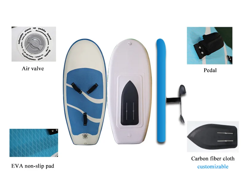 Inflatable Kite Surfboard Hydrofoil Lift Surfing Foil Board for Sale ...