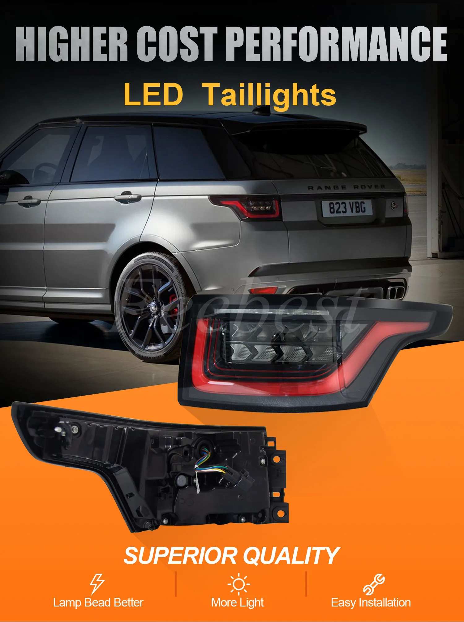 L494 Tail Lamp Upgrade for Range Rover Sport 2013-2022
