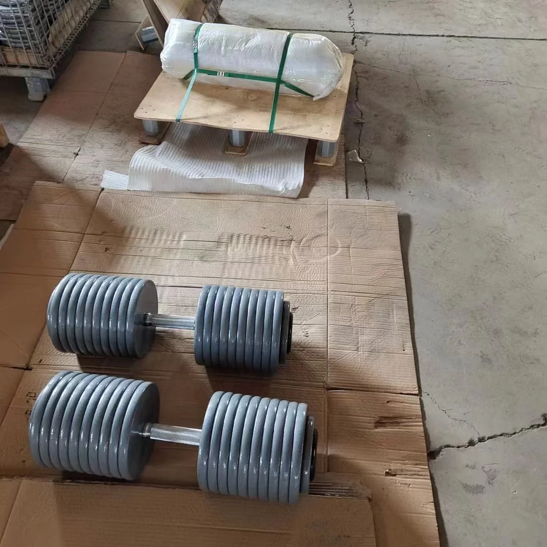 JOLECON Fixed Weights Cast Iron Dumbbell Set for Bodybuilding