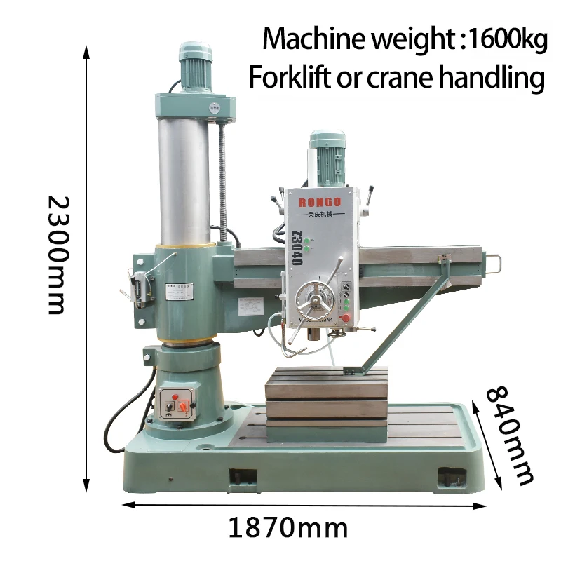 Mechanical Radial Drill Z3040*13b Mechanical Drive Automatic Feed ...