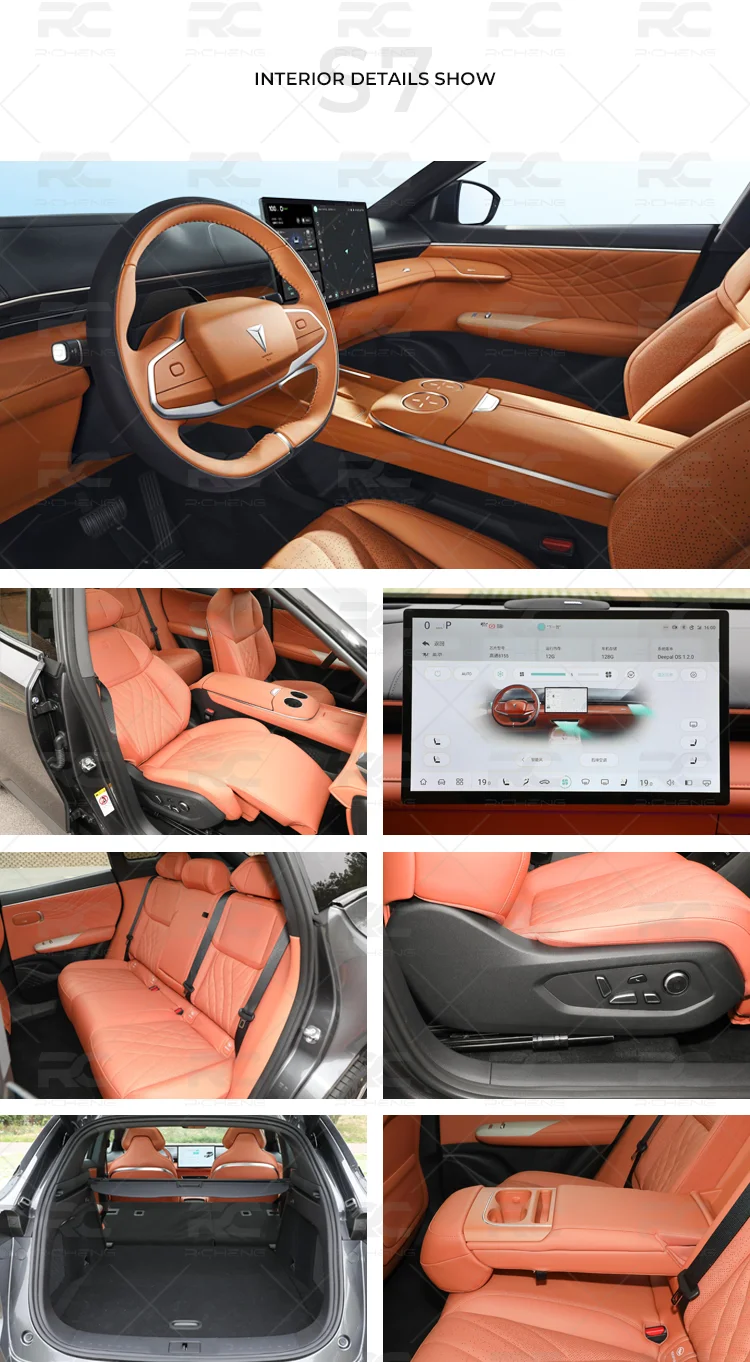 Eco-Friendly Cheap SUV 2024 Changan Deepal S07 Electric Car New Energy SUV EV Changan Auto ...