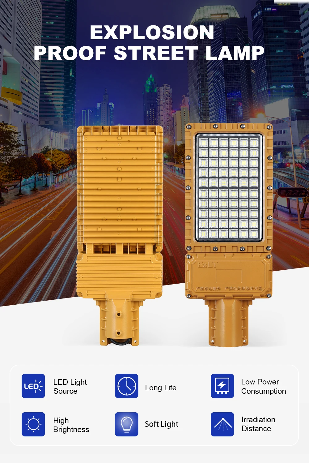 Explosion-proof Lamp City Street Lighting Led Street Light 150w Led ...