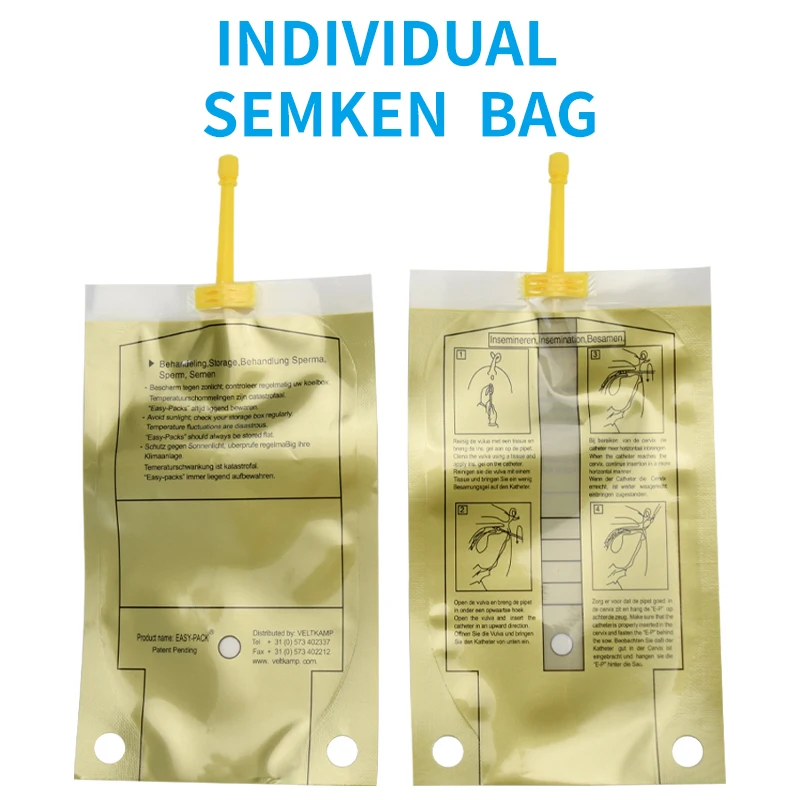 Livestock Equipment Pig Disposable Continuous Plastic Semen Sperm ...