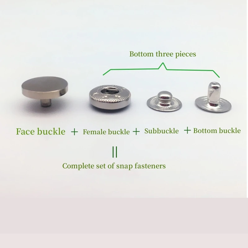 Fashion Wholesale Snap on Clasp Button Plating Round Custom Snap Metal ...