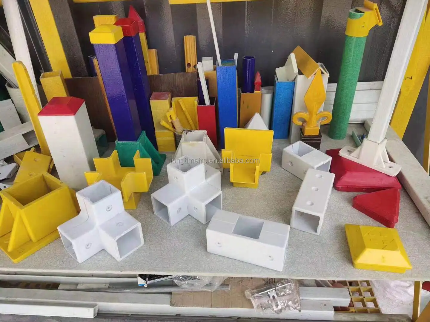 Custom Reinforced Fiberglass Buried Fiber Optic Cable Road Warning Sign ...