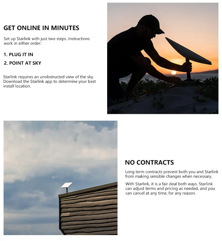 Starlink Satellite Internet Kit V2 - High-Speed & Reliable