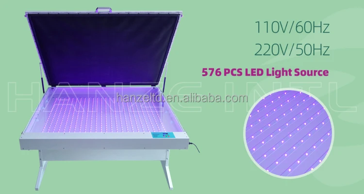 Screen Printing LED Industrial Blacklight Exposure Units