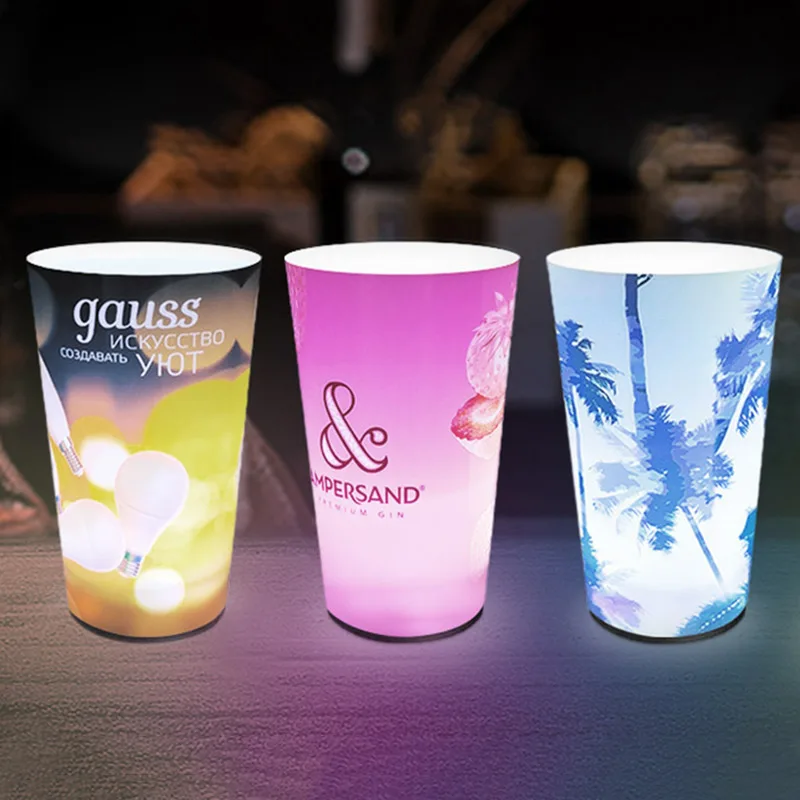 LED Light up Cups - Perfect for Holiday Party Decorations