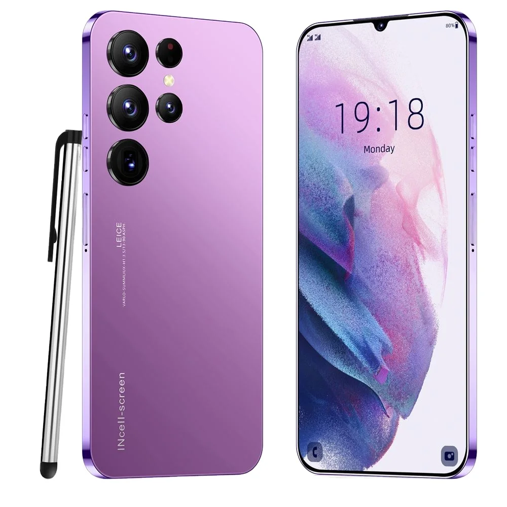 4G S23 Ultra Smartphone 6.6inch Full Screen Full Display 6+128GB Cell ...