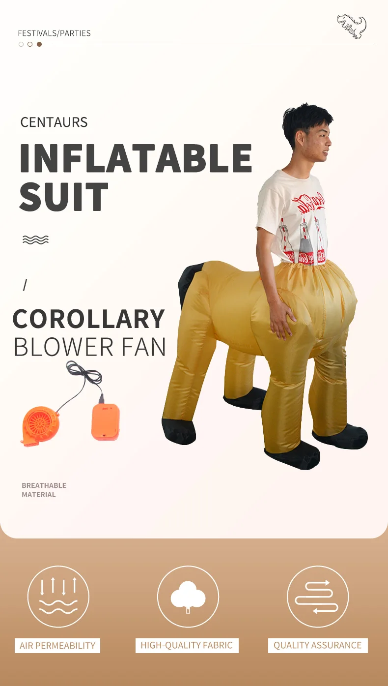 Inflatable Centaur Costume