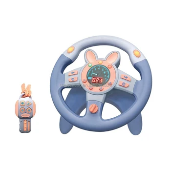 360 Rotating Kids Digital Driving Early Education Key Battery Operated ...